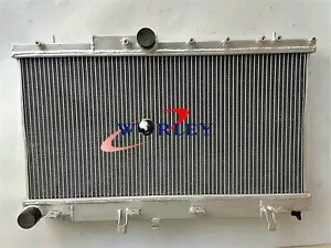【楽天市場】アルミラジエーター スバル インプレッサ WRX GDA シャーシ EJ205 2.0L H4 AT 2000-2002 ...