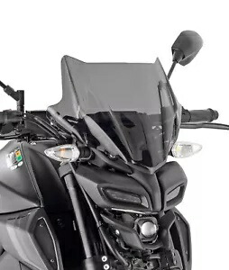 【楽天市場】ヤマハ MT125 2020 2021 フライスクリーン スモーク Givi 2166A ウィンドスクリーンのみ 金具無し ...