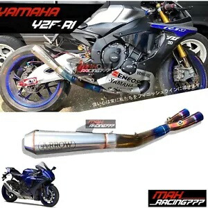 【楽天市場】フルシステムエキゾーストマフラースリップオンチタンレーシングパイプヤマハ YZF-R1 に適合 FULL SYSTEM ...