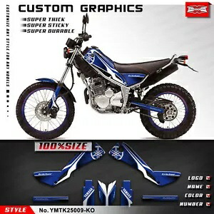 【楽天市場】グラフィックキット レーシングステッカー ヤマハ トリッカー 250 XG250 トリッカー XG250 改修用 Graphics ...