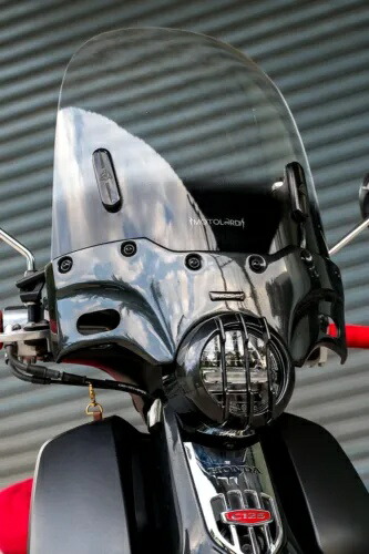【楽天市場】フロントガラス ウィンドスクリーン ガード フィット ホンダ スーパーカブ C125 2018-22 WINDSHIELD WINDSCREEN GUARD FIT HONDA ...
