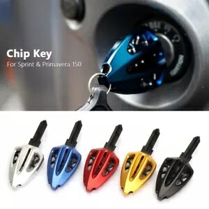 【楽天市場】オートバイのブランクキー包茎ブレードチップキーベスパスプリント 150 プリマベーラ 150 Motorcycle Blank ...