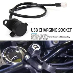 【楽天市場】オートバイデュアル USB ソケット急速充電電話充電エレクトロニクス MT09 MT07 Motorcycle Dual USB ...