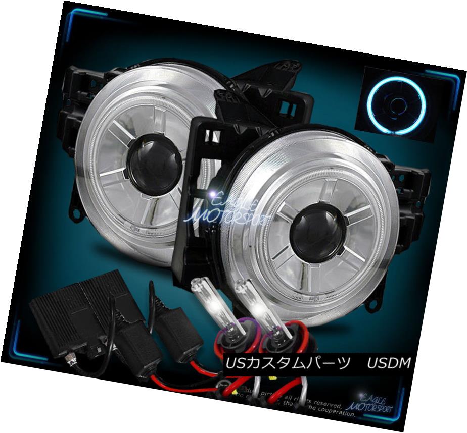 【楽天市場】ヘッドライト 4300K SLIM HID+CCFL HALO Projector Headlights For 2007-2014 Toyota FJ Cruiser 4300K ...