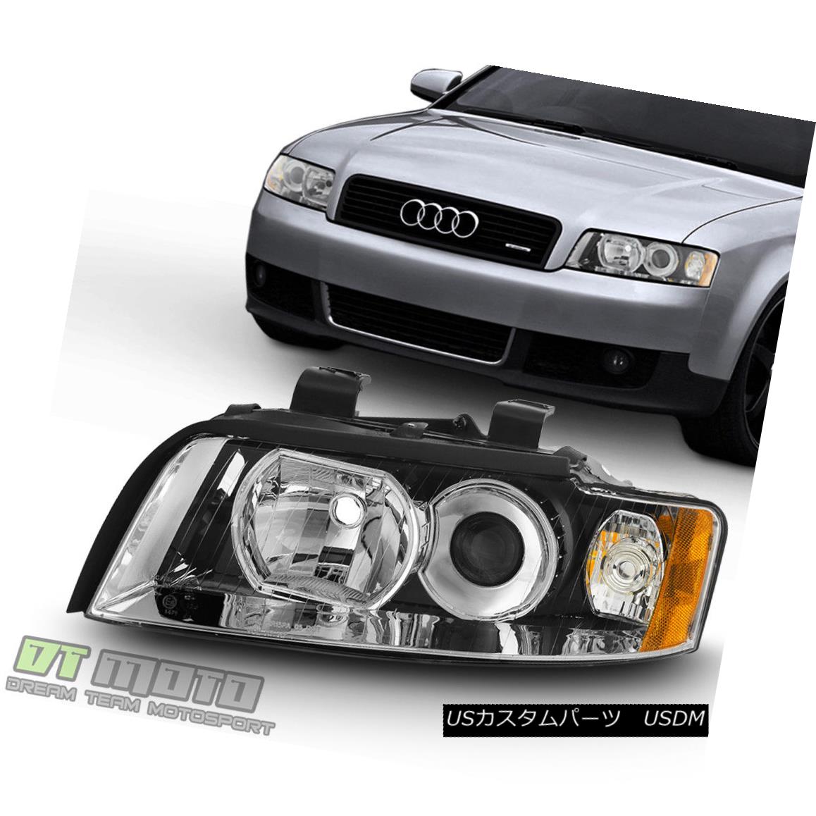 【楽天市場】ヘッドライト 2002 2003 2004 2005 Audi A4 Factory Style Headlight ...