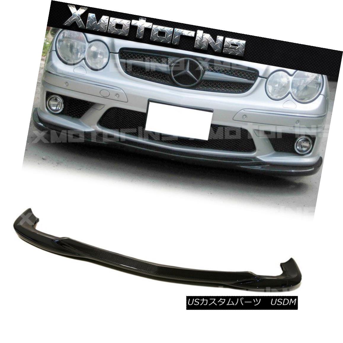 【楽天市場】エアロパーツ Carbon Fiber GodHand Style Front Lip For BENZ W209 07-09 ...
