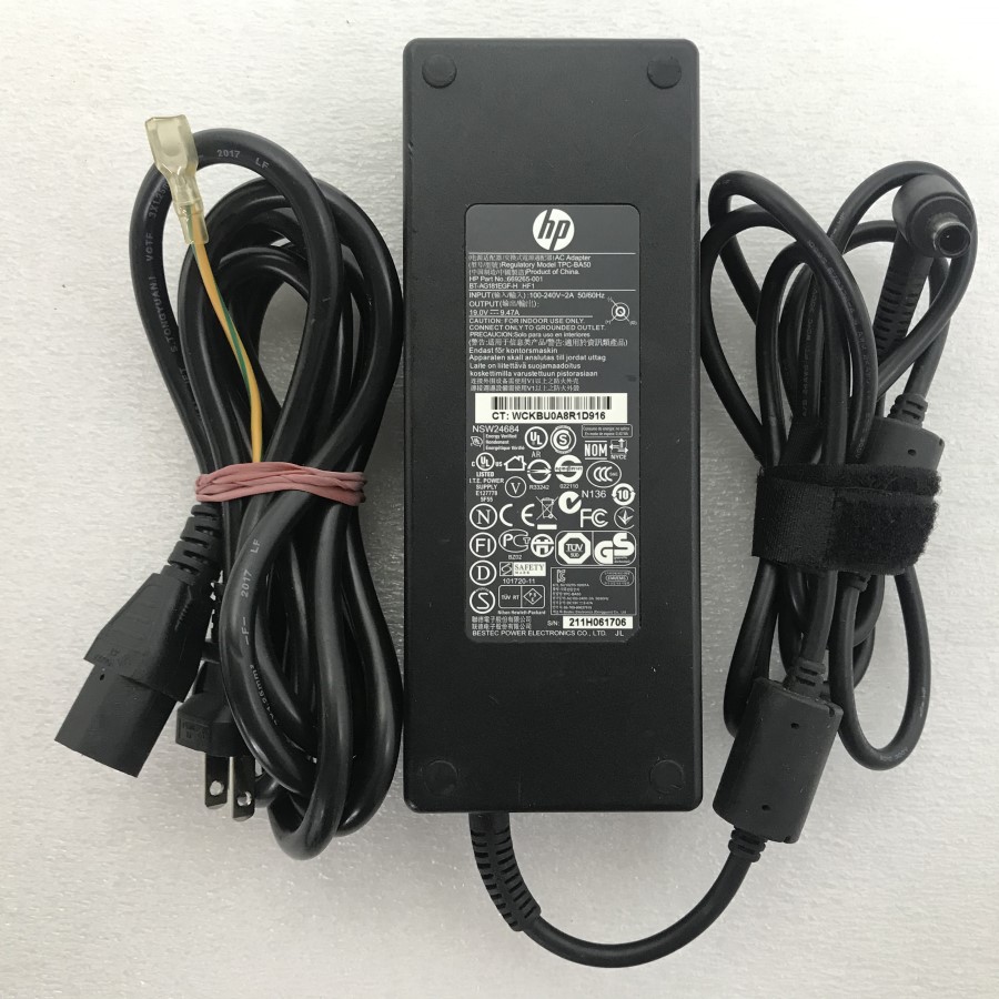 【楽天市場】【中古】純正品 HP AC ADAPTER 180W 19V~9.47A TPC-BA50 コネクタ外径約7.4mm 内径約5 ...