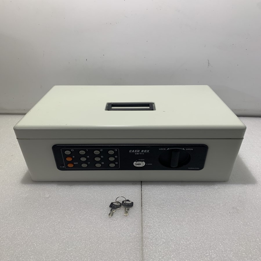 【楽天市場】【中古】コクヨ 手提げ金庫 テンキー付き ( キャッシュボックス ) CB-T11：星輝商事 楽天市場店