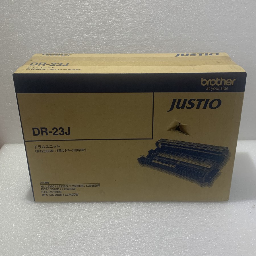 【楽天市場】【新品未開封】Brother DR-23J ドラムユニット 対応機種： MFC-L2740DW,MFC-L2720DN,DCP-L2540DW,DCP-L2520D,FAX ...