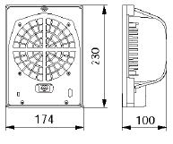 【楽天市場】ユニペックス 6W 天井埋込型スピーカー PR-176L：セイコーテクノ アンテナ機器の店