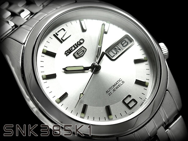 【楽天市場】セイコー セイコー5 SEIKO5 セイコーファイブ メンズ 腕時計 SNK385 逆輸入セイコー 自動巻き メカニカル 機械式 ...