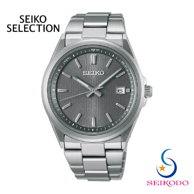 【楽天市場】SEIKO SELECTION セイコー セレクション Sシリーズ SBTM347 ソーラー 電波 メンズ 腕時計 グレー文字盤 ...