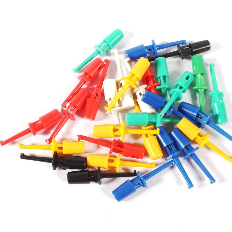 【楽天市場】 30pcs Test ooks Clips Single ook Clip Colorful Spring ook Clip ...