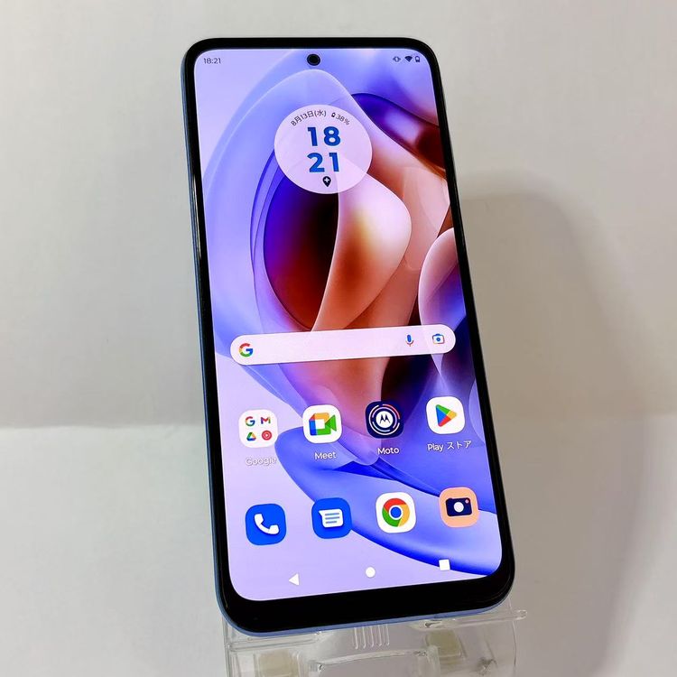 【楽天市場】【中古S】国内SIMフリー モトローラ Motorola moto g31 ベイビーブルー：セイモバイル楽天市場店