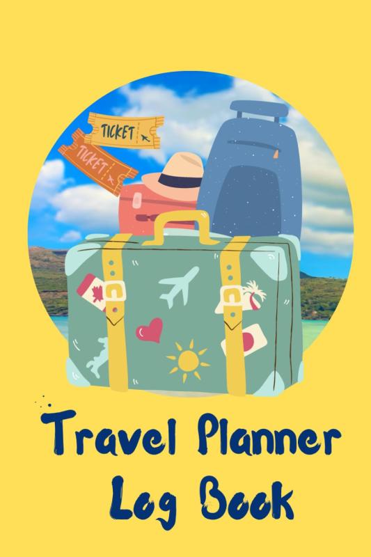 【楽天市場】Travel Log Book: Great Travel Itinerary and Budget Planner Gift ...