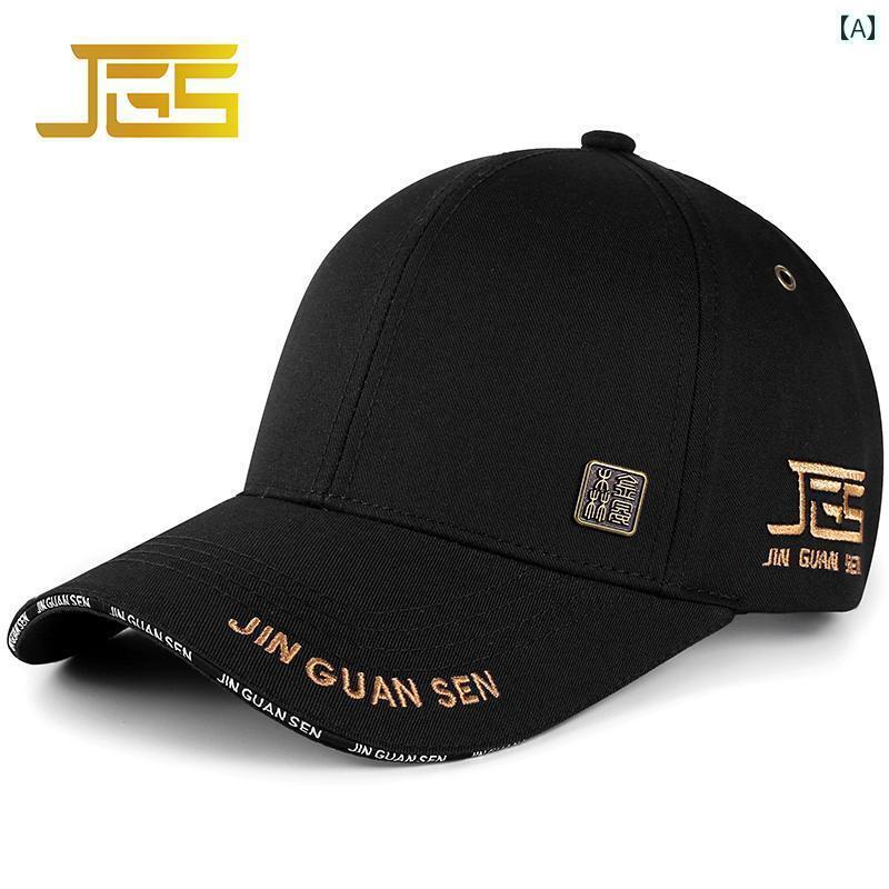 【楽天市場】メンズ 帽子 キャップ Jin Guansen 大きい 頭の 帽子 メンズ ひさし キャップ 秋冬な の ハード トップ 野球帽を ...