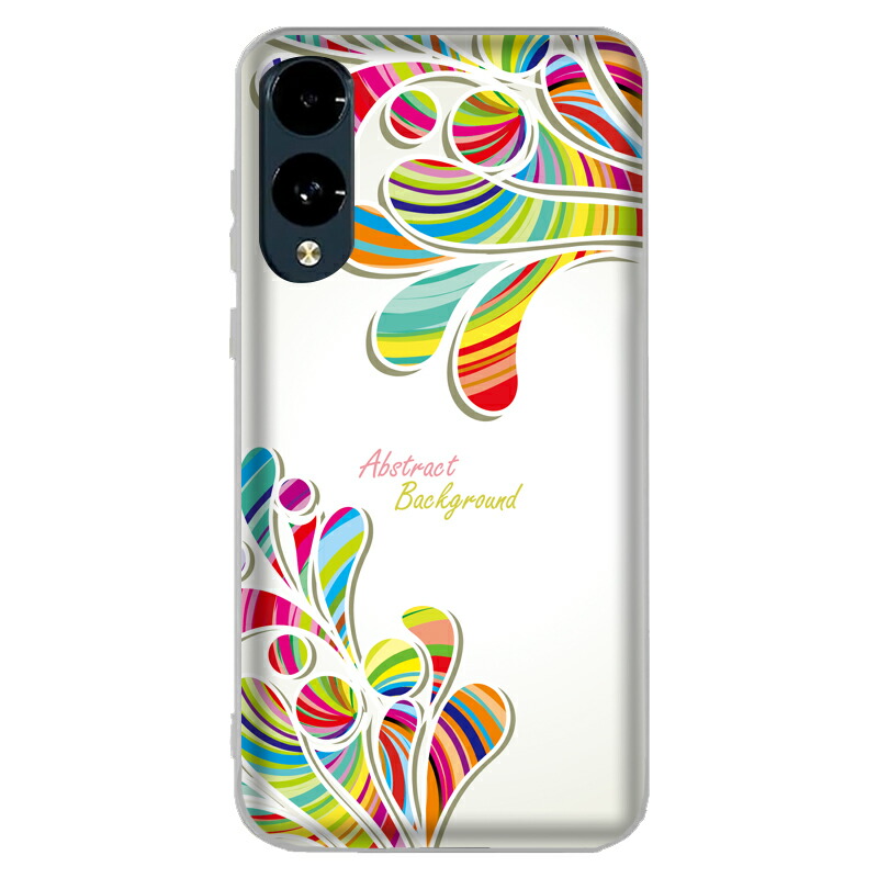 【楽天市場】FCNT arrows We2 専用スマホケース キュートカラフルキュートAbstract Background おしゃれ ...