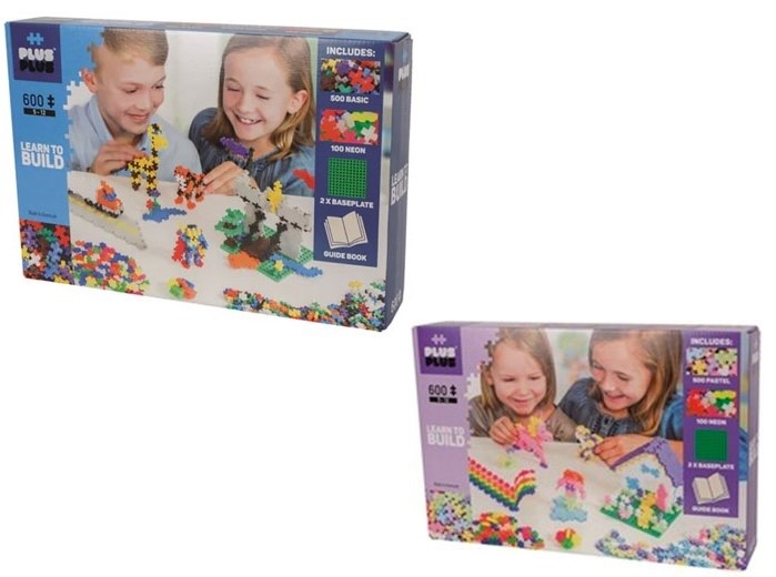 【楽天市場】デンマーク製 知育ブロック PLUS PLUS BOX 600pcs：脳トレ生活