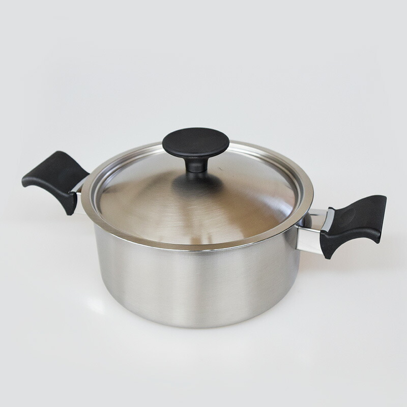 【楽天市場】UMIC TROIS シチューポット 20cm トロワ ウルシヤマ金属 軽量 ムラなく加熱 高熱伝導 片手 鍋 なべ ナベ 全面3層構造 蓄熱性 ステンレス 無水料理 IH対応 ...