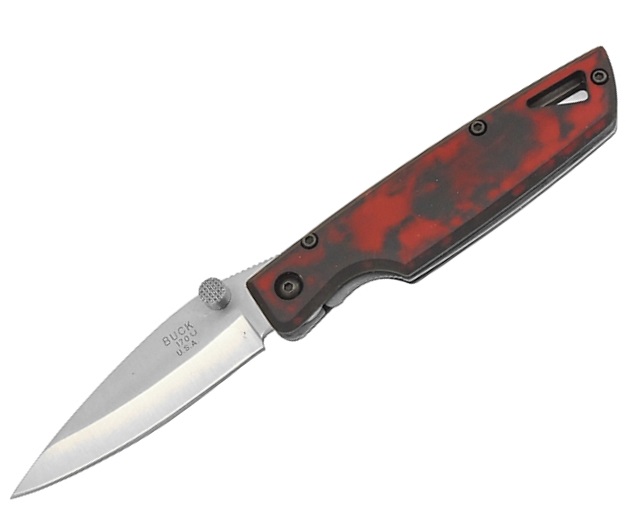 【楽天市場】BUCK（バック）170FLR Lightning 1（ライトニング 1）アルミ レッド：関の刃物屋MARUOKUネット