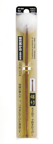 【楽天市場】【5本までメール便 270円 対応商品】GREEN BELL グリーンベル 煤竹耳かき 梵天付 ぼんてん耳掻き【GT-405 ...