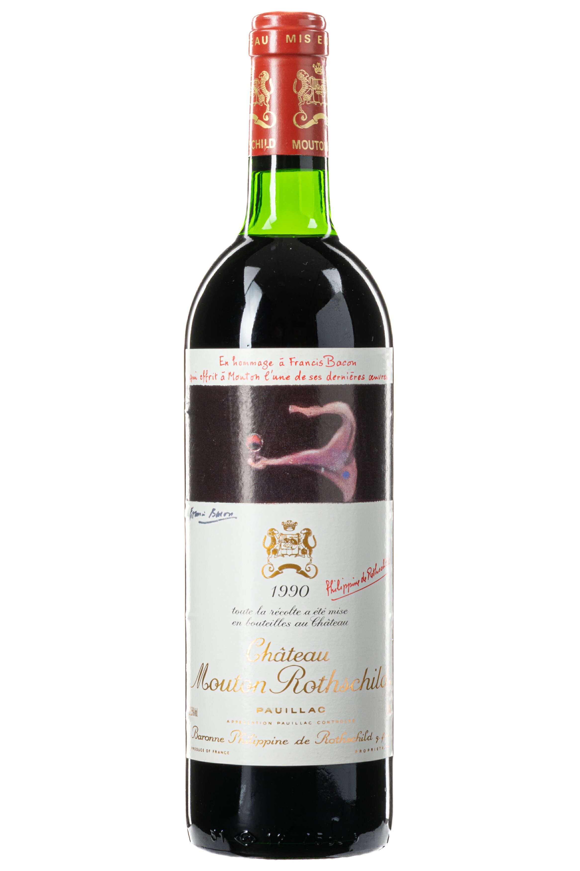 【楽天市場】1990 シャトー ムートン ロートシルト CHATEAU MOUTON ROTHSCHILD フランス ボルドー 赤ワイン ...