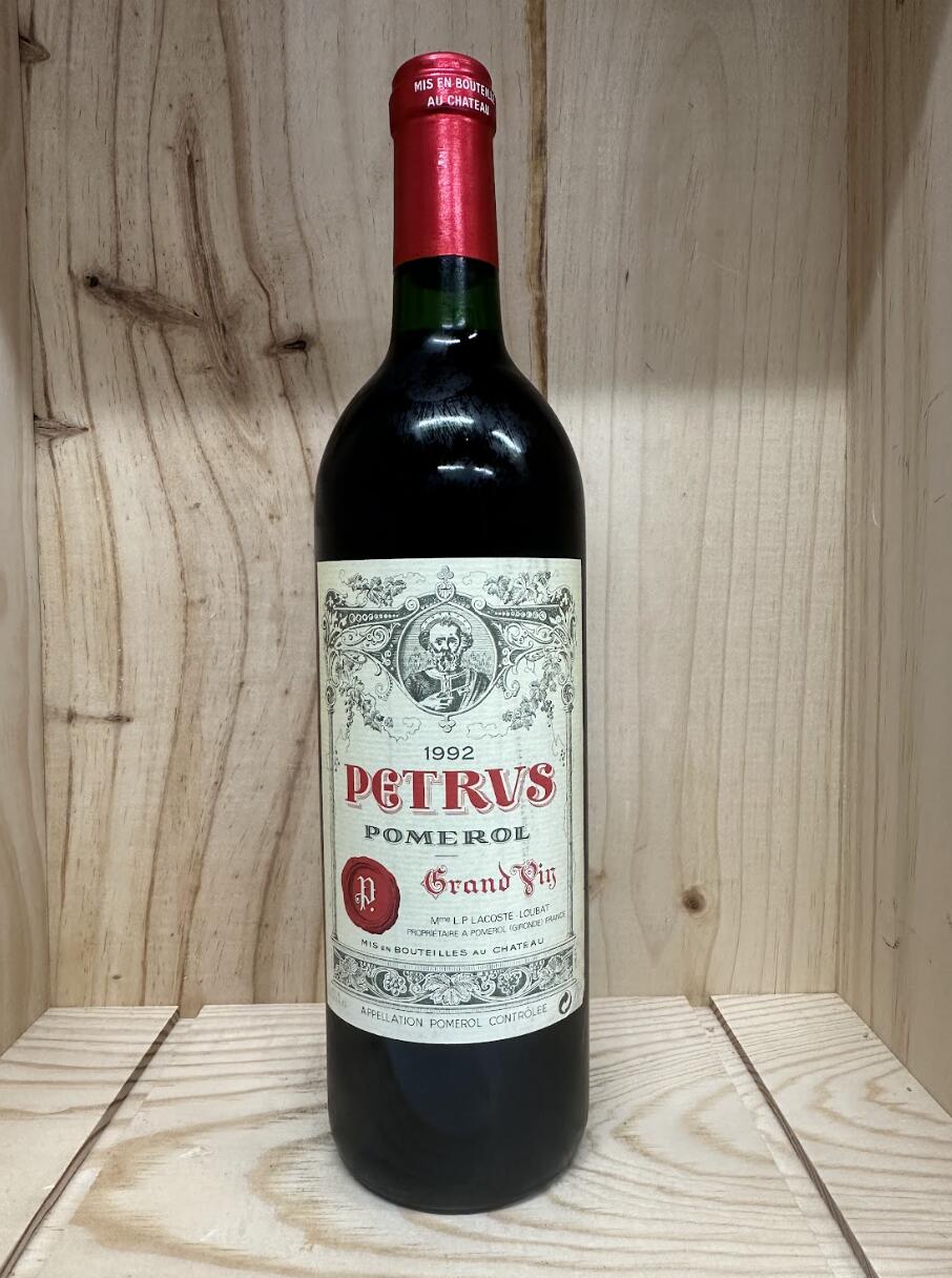 【楽天市場】1992 シャトー ぺトリュス 赤ワイン 750ml Chateau Petrus フランス ボルドー：selead shop