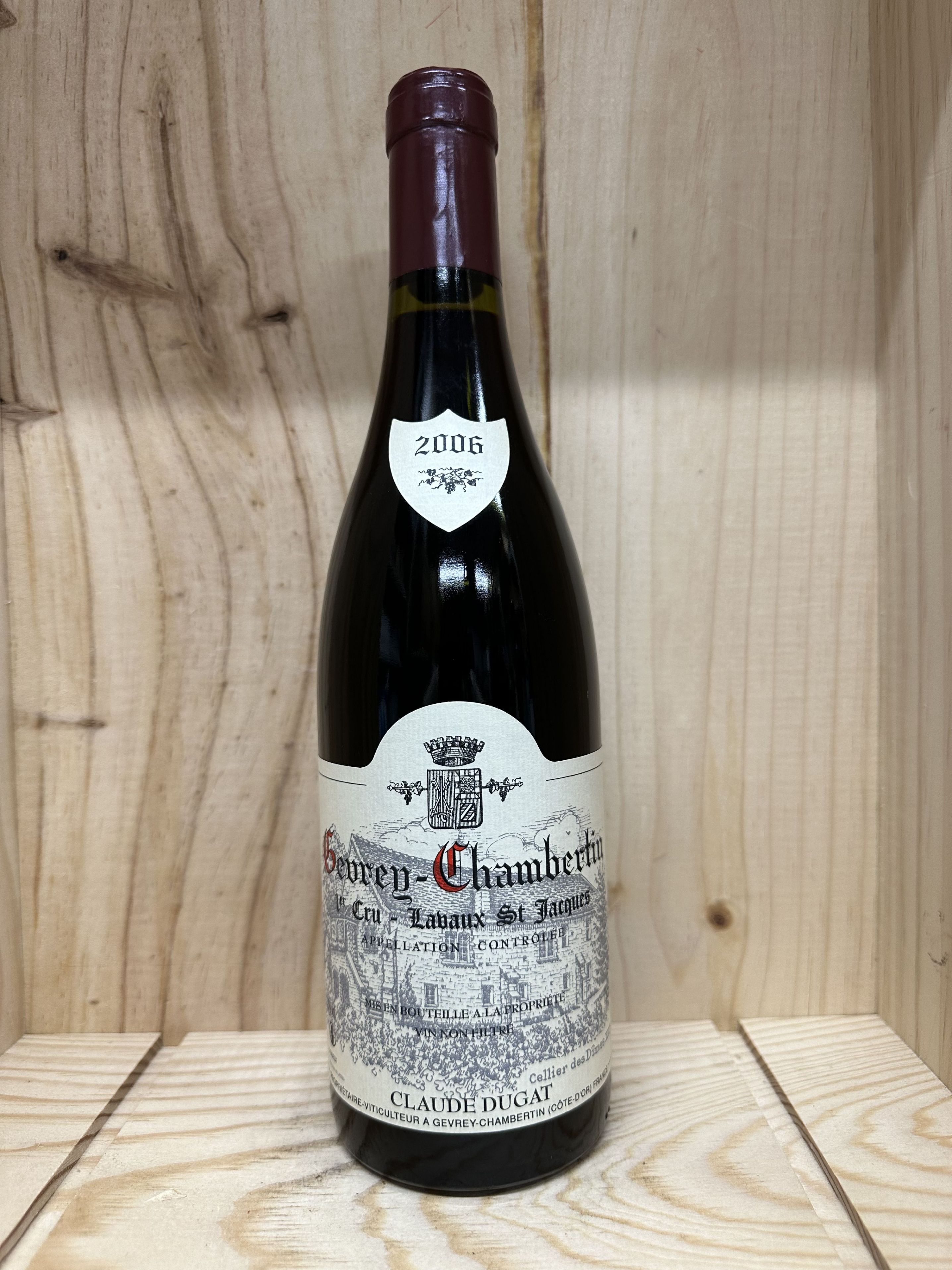 【楽天市場】2006 クロード デュガ ジュヴレ シャンベルタン プルミエ クリュ ラヴォー サン ジャック 赤ワイン 750ml ...