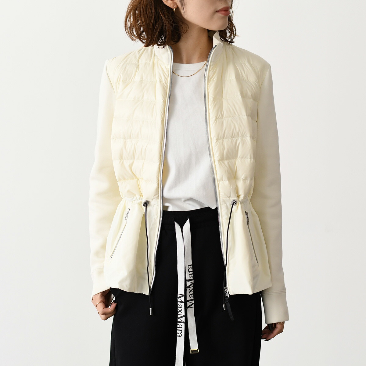 【楽天市場】MACKAGE マッカージュ アウター ダウン JOYCE-Z ダウンジャケット JOYCE Z レディース アイボリー ブルゾン ...