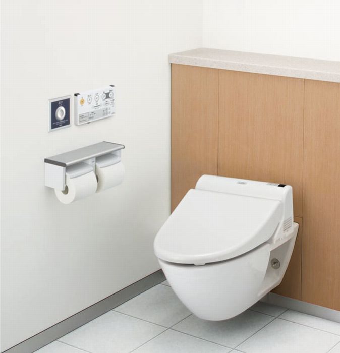 【楽天市場】TOTO 棚付二連紙巻器 アルミ製 YH702 | トイレ トイレット ペーパー ホルダー ダブル 紙巻き器 アクセサリー ...