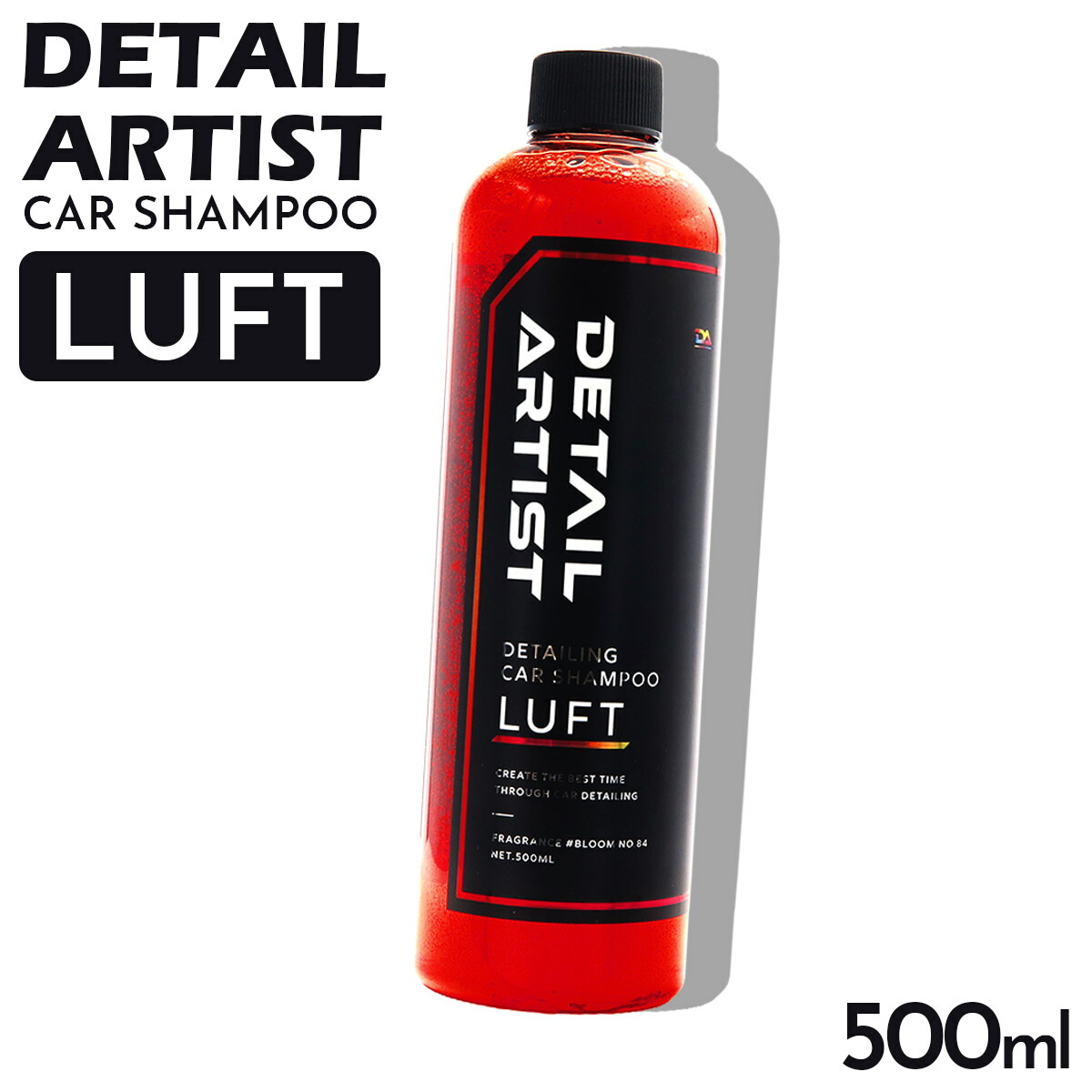 【楽天市場】ディティール アーティスト カーシャンプー LUFT ルフト DA-01-LUFT 500ml レッド RED シャンプー 洗車 濃密 泡 潤滑剤入り 洗車傷対策 コーティング車 ...
