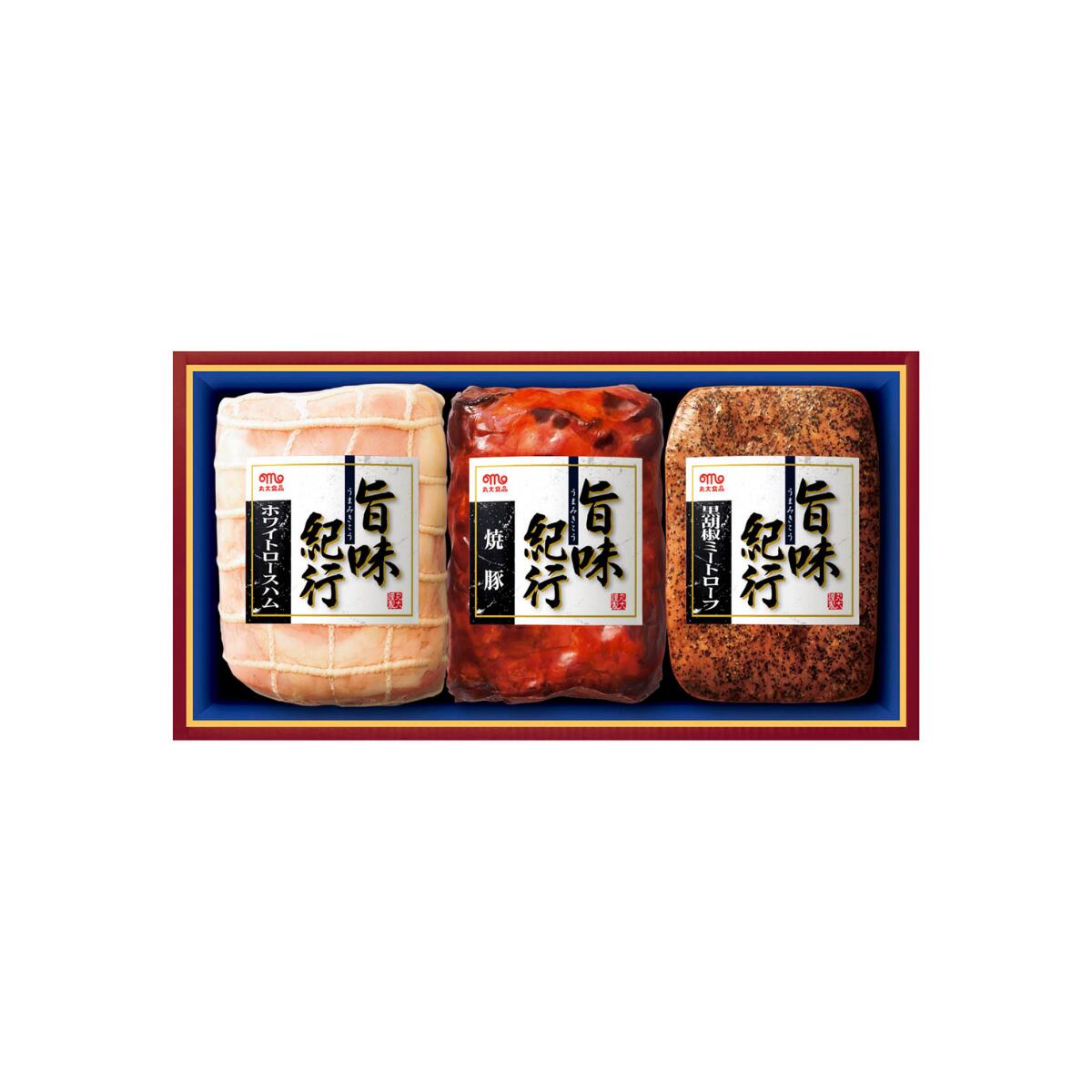 【楽天市場】丸大食品 旨味紀行 RS-40 ハムギフトセット【全国無料配送 お中元 お歳暮 夏ギフト 冬ギフト 贈答用 お礼 お祝い 内祝い ...