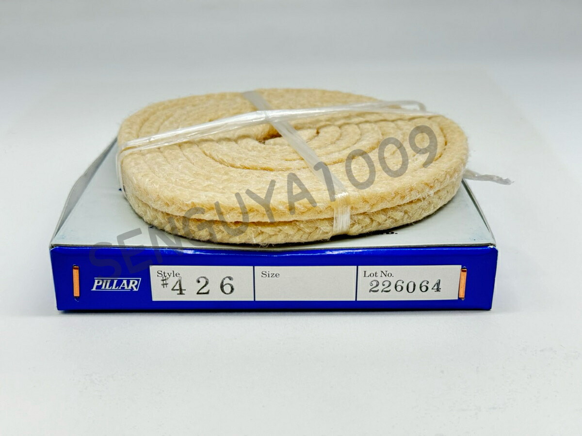 【楽天市場】ピラーパッキン 426 9.5mm 3.6m 日本ピラー工業 グランドパッキン PILLAR：SENGUYA1009