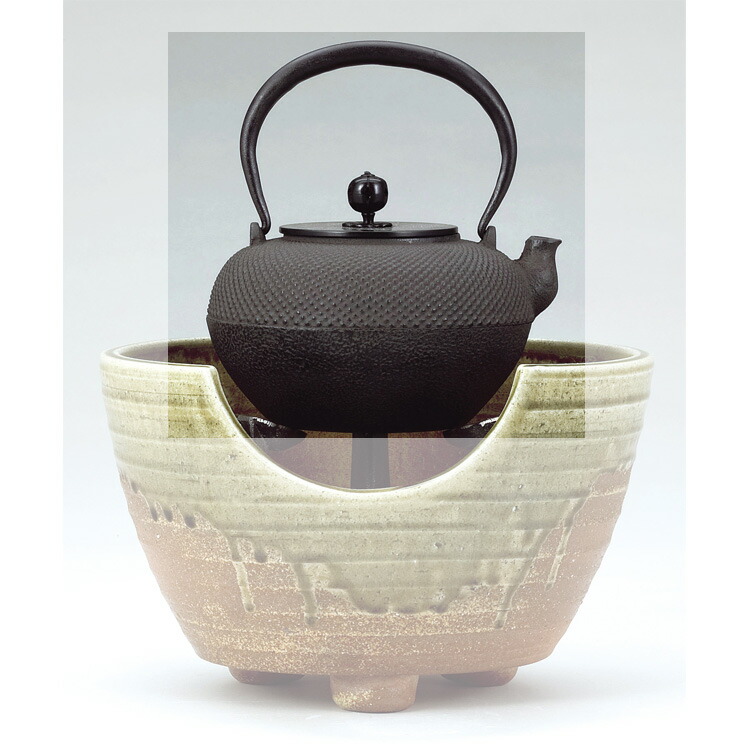 【楽天市場】茶道具 鉄瓶 あられ天明 (六合入) 地龍工房 商品名以外のものは別売です。 (茶道具 通販 楽天)：お茶・茶道具・抹茶スイーツ千紀園
