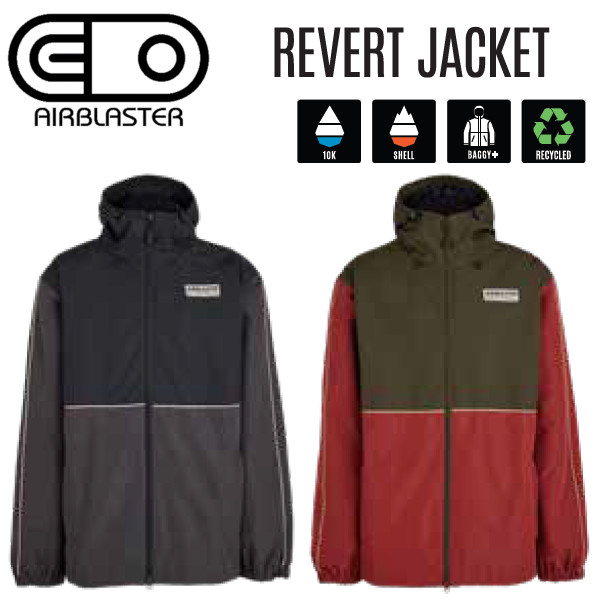 【楽天市場】24-25 AIRBLASTER エアブラスター Revert Jacket リバート ジャケット メンズ スノーボード ウエア ...