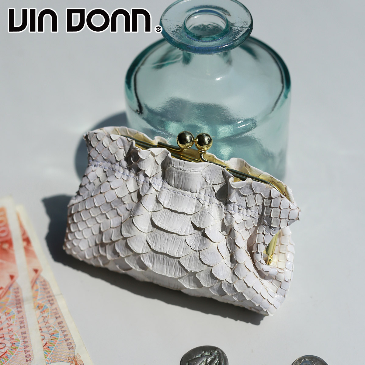 【楽天市場】【安心の3年保証&プレゼント付】 VIA DOAN ヴィア ドアン 財布Bran python（ブランパイソン） コインケース 465レディース 小銭入れ パイソン 蛇 ミニマム ...