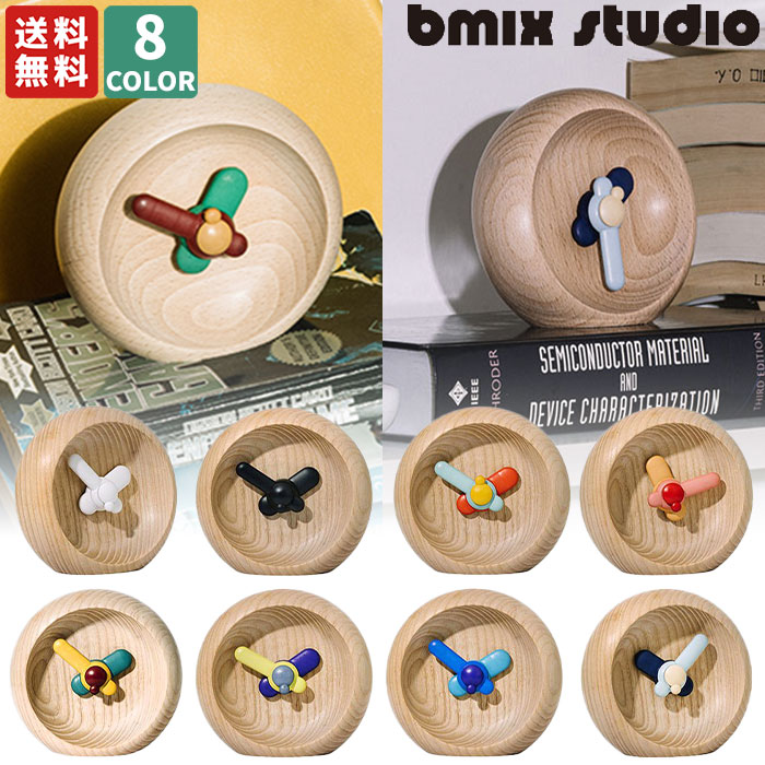 【楽天市場】【今だけ10%OFF＋クーポン】 Bmix Studio 時計 卓上 Bmix Oclock Wood Table Clock ...