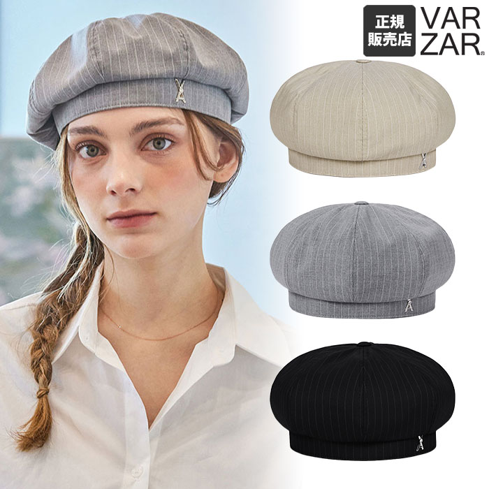 【楽天市場】【正規販売店】 VARZAR ベレー VA Cubic Stud Octagon Beret ☆ 帽子 ロゴ カジュアル シンプル レディース メンズ 韓国 芸能人 韓国 ...