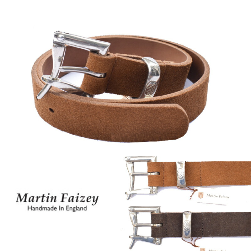 【楽天市場】MARTIN FAIZEY(マーティンフェイジー) 【MADE IN ENGLAND】RIVERSE SUEDE QUICK RELEASE BELT(イギリス製 リバーススエード ...