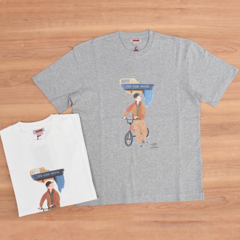 【楽天市場】BARACUTA×SLOWBOY(バラクータ×スローボーイ) DRAWING PRINT T-SHIRTS (限定プリントTシャツ ...