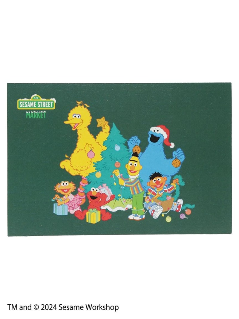 【楽天市場】【ONLINE限定】【クリスマス】ポストカード SESAME STREET MARKET セサミストリートマーケット 文房具 その ...