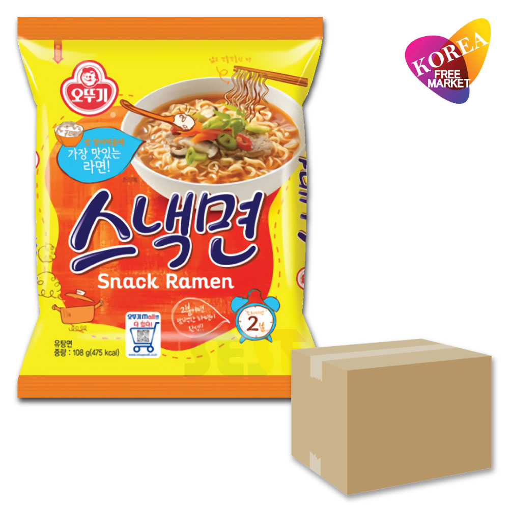 【楽天市場】オットギ スナック麺 108g 40袋 箱売り 1BOX / 韓国食品 韓国ラーメン スナックラーメン：韓国フリーマー