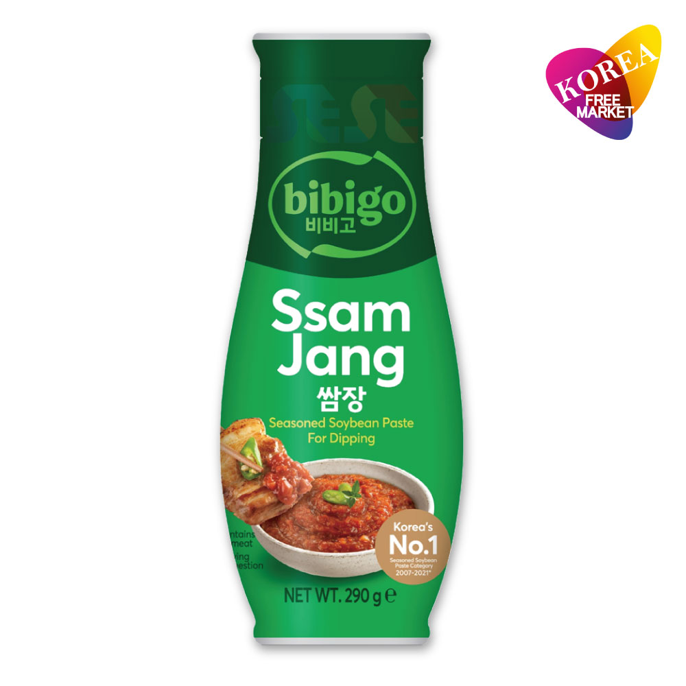 【楽天市場】【エントリーでポイント10倍】ビビゴ チューブ サムジャン 290g / ヘチャンドル CJ bibigo 焼肉 サムギョプサル 韓国 調味料 食材：韓国フリーマー