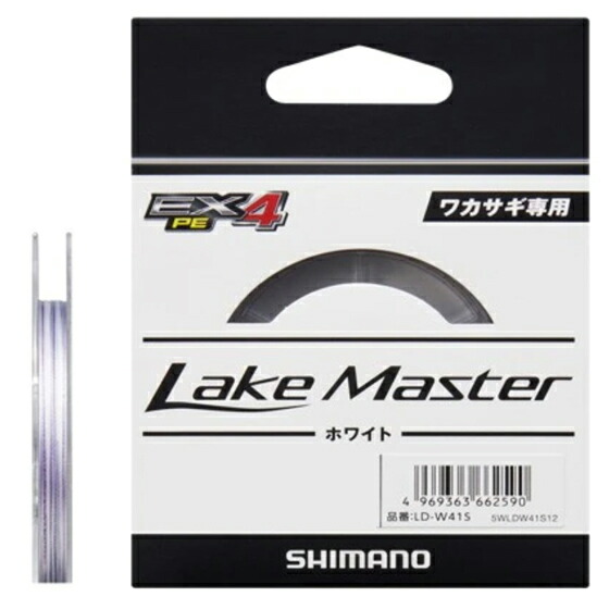 【楽天市場】（在庫処分超特価）シマノ レイクマスター PE 60m 0.25号：SESSYA楽天市場店
