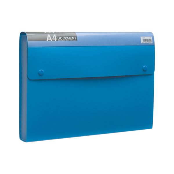 【楽天市場】【キングジム 事務用品 KING JIM 文具 オフィス用品 文具】 ドキュメントファイル （エコノミータイプ） PP表紙 A4 13ポケット 青 2274 1冊 【×30セット ...