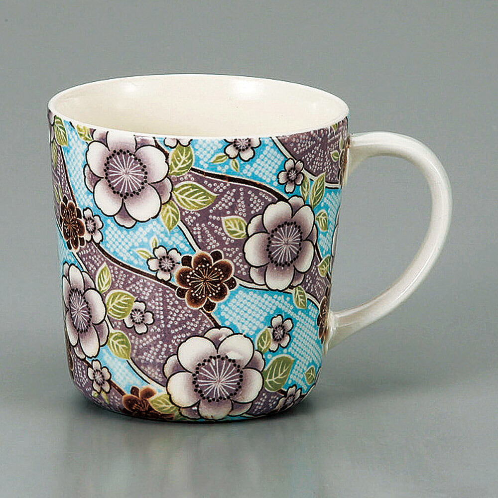 【楽天市場】紅染丸マグ（青）：干支お雛様のせともの市場