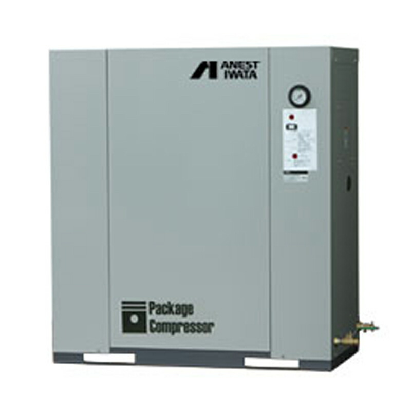 【楽天市場】【在庫あり】 アネスト岩田 コンプレッサー CLP22EF-8.5M5 50Hz専用 パッケージ 給油式 圧力開閉器式 ドライヤー無し 三相200V 2.2kW 50Hz：設備プロ ...