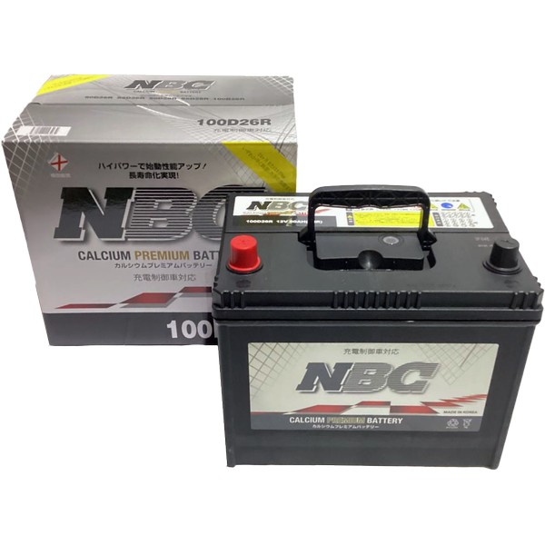 【楽天市場】NBC100D26R国産車用バッテリー 充電制御車対応 NBC CALCIUM PREMIUM BATTERY：アクアドリーム プラス