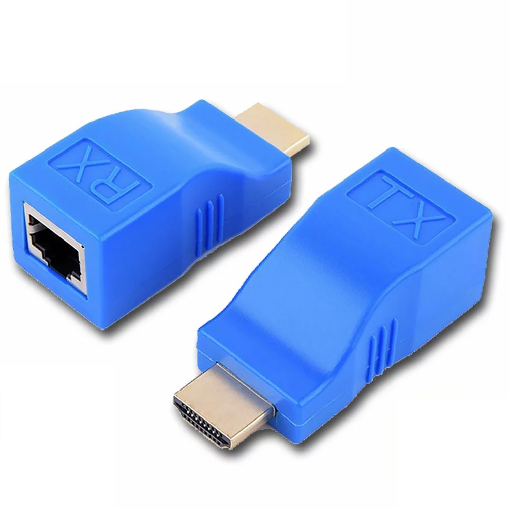 【楽天市場】HDMI to RJ45 HDMI 延長 HDMI to RJ45 LAN 変換 パソコン モニタ 監視カメラ TV テレビ ...