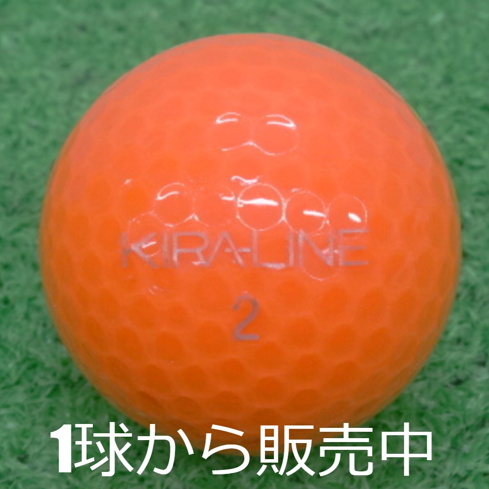 【楽天市場】ロストボール キャスコ KIRA LINE オレンジイエロー 1個 中古 Aランク キラライン ゴルフボール：ゴルフボール専門店セブンツー